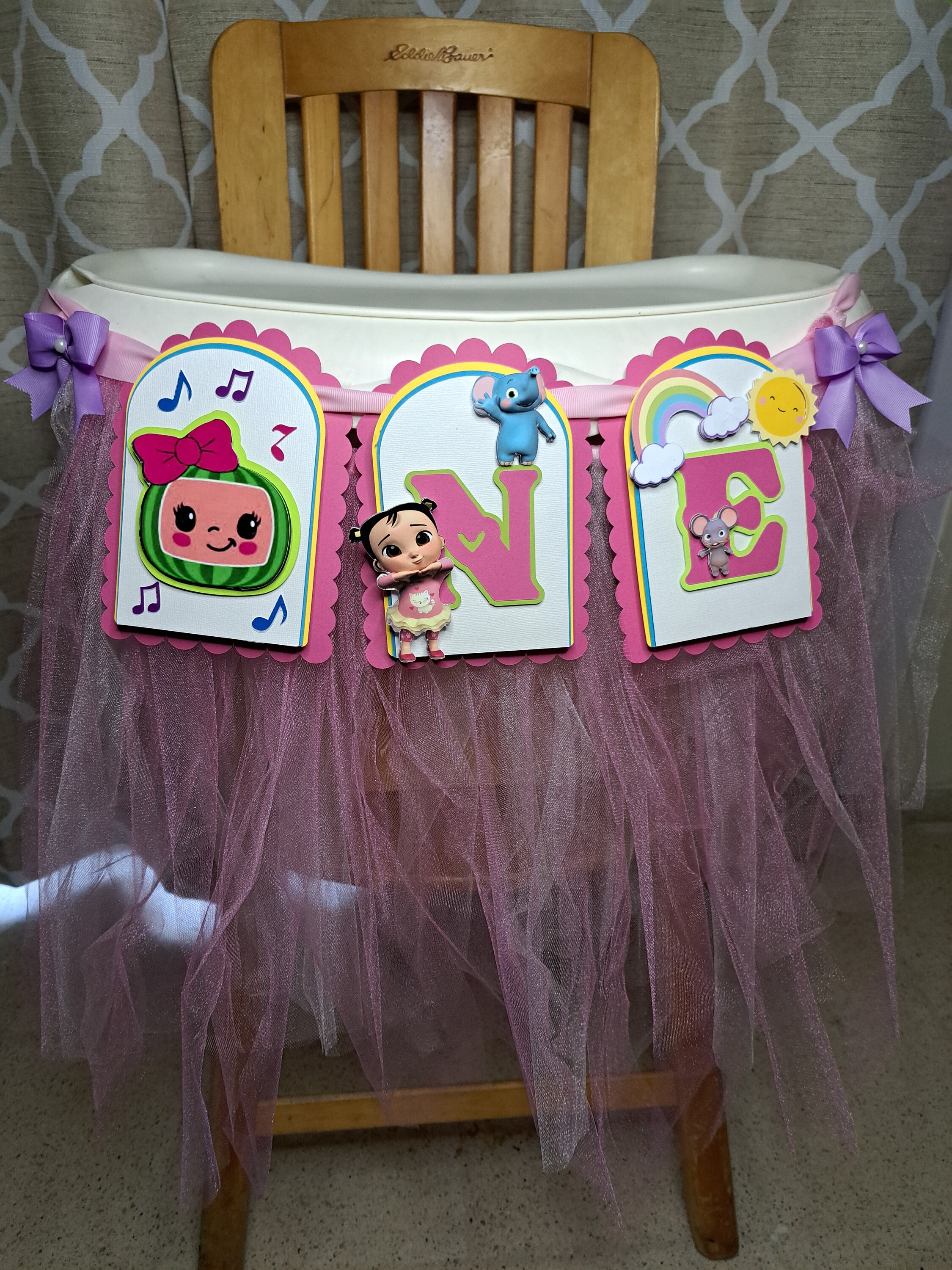 Cocomelon Banner Cece Cocomelon Banner ONE Banner High - Etsy UK