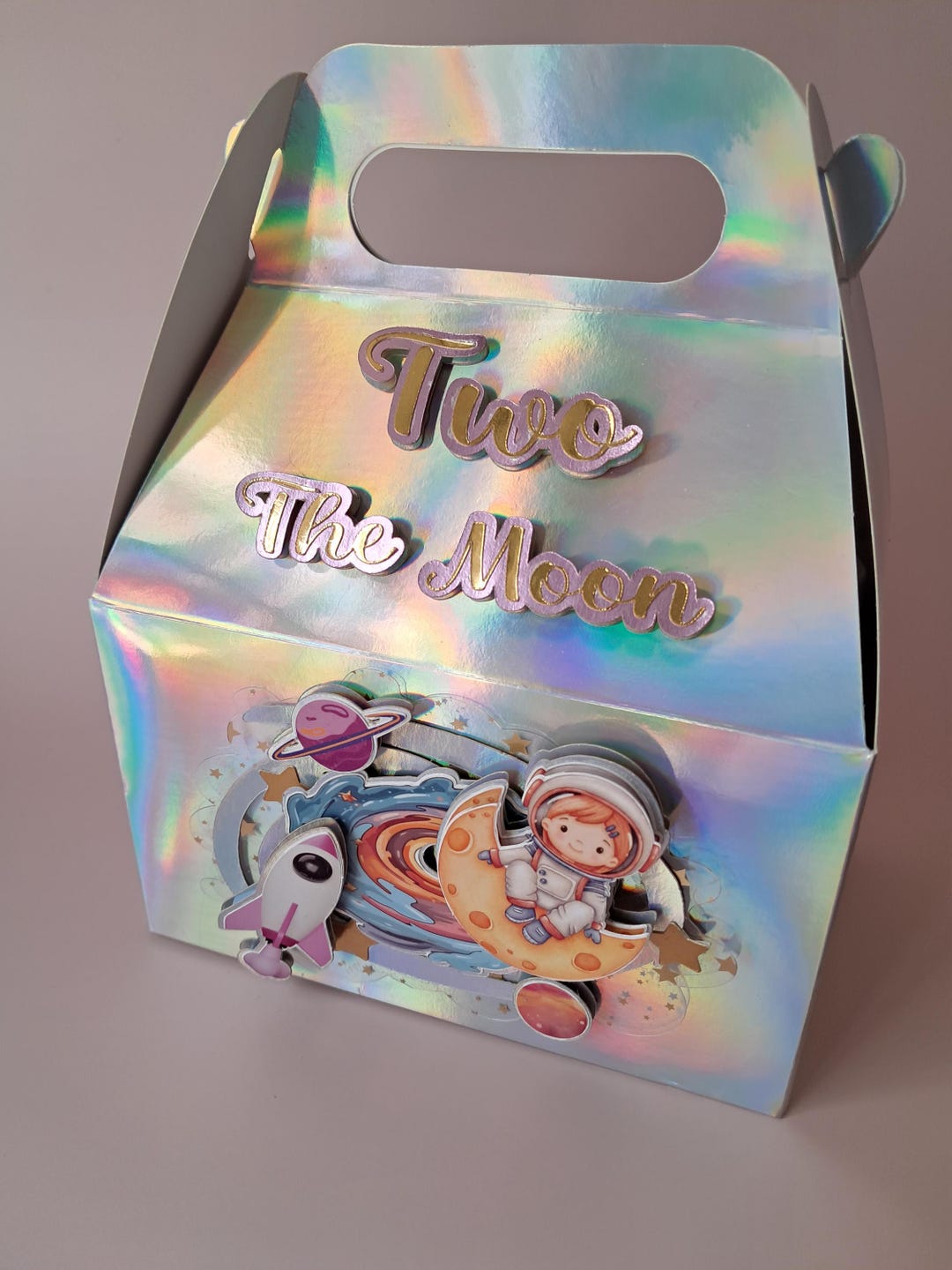 Galactic Space Treat Boxes: Girl Birthday Party Favors, Set of 6 - Etsy