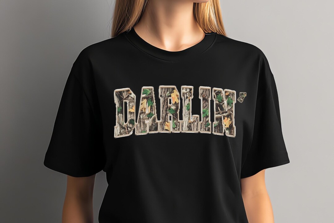 Darlin Camo PNG | Country Western Leopard Lettering | Southern Farm ...
