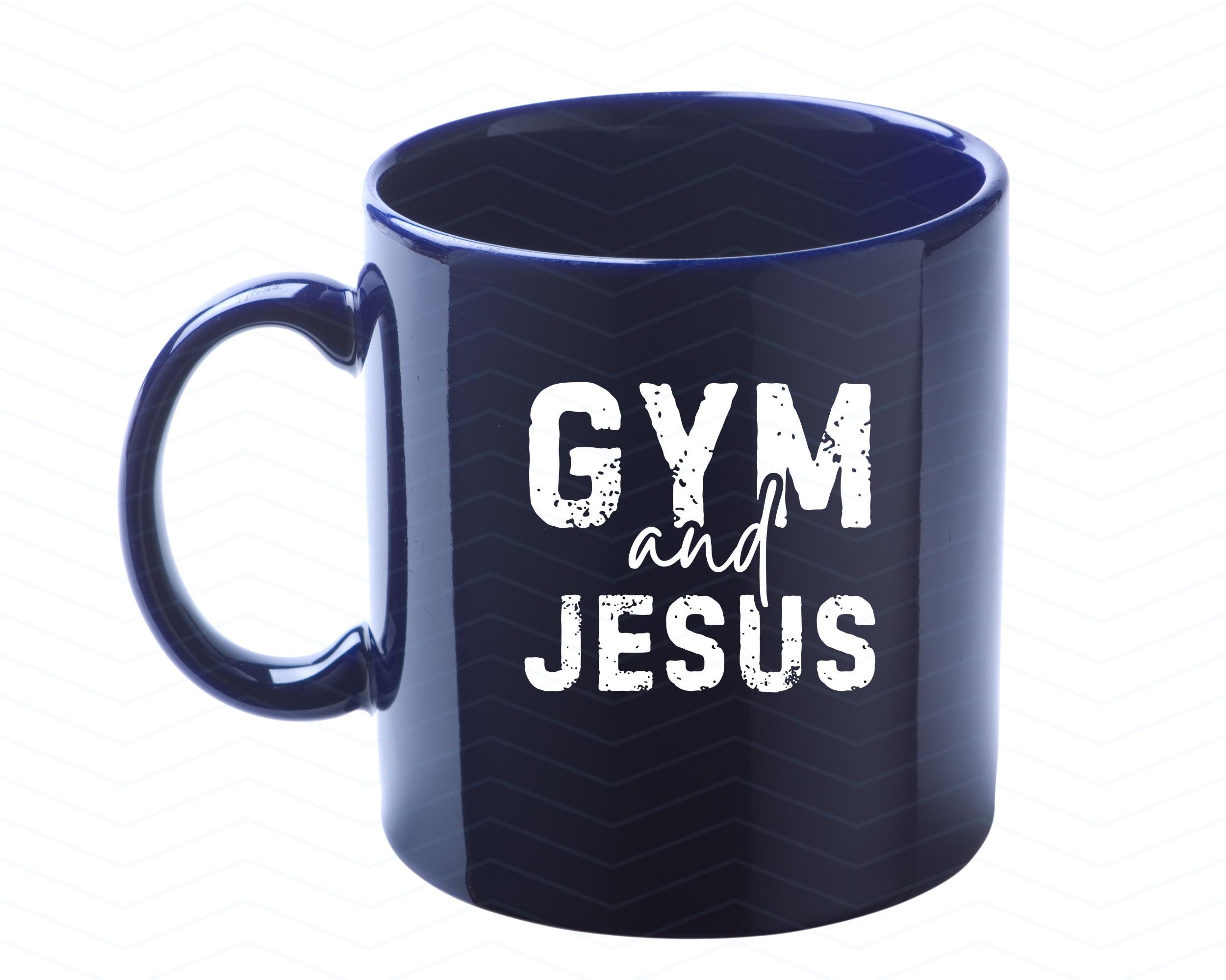 Gym and Jesus PNG | Faith Fitness Quote Design | Christian Workout ...