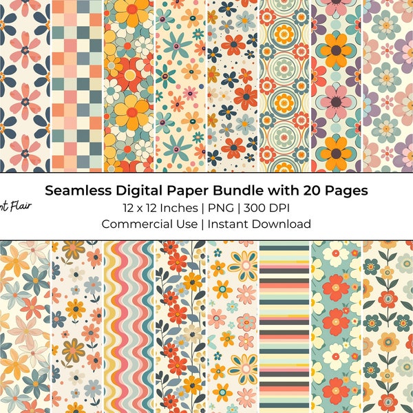 Retro Printables - Etsy