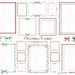 Christmas Frames Clipart Bundle | Red and Green Holiday Borders ...