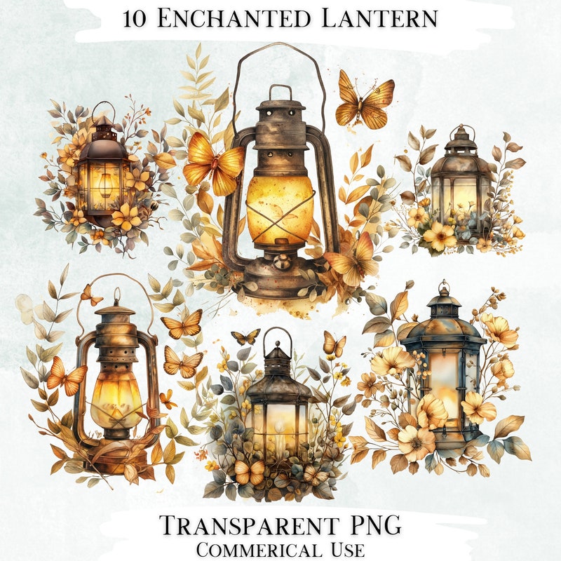 Forest Lantern - Etsy