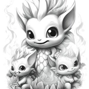 Fireflies of the Eternal Flame: Pyra Fae Fire Fairies Coloring Book for ...