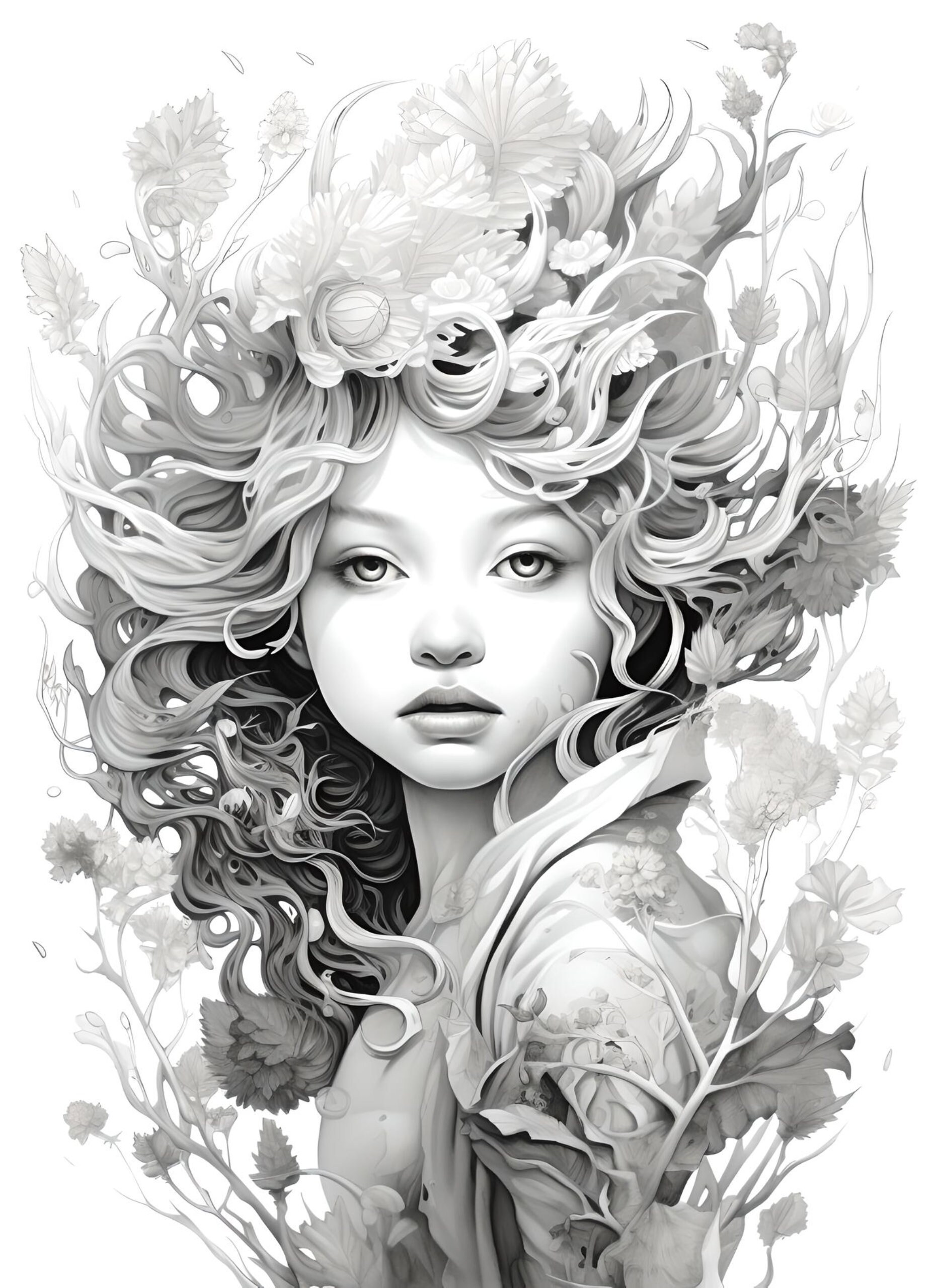 The Enclave of Aqua Fae: Relaxation Coloring Book Featuring an ...