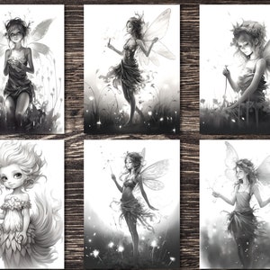 Fireflies of the Eternal Flame: Pyra Fae Fire Fairies Coloring Book for ...