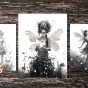 Fireflies of the Eternal Flame: Pyra Fae Fire Fairies Coloring Book for ...