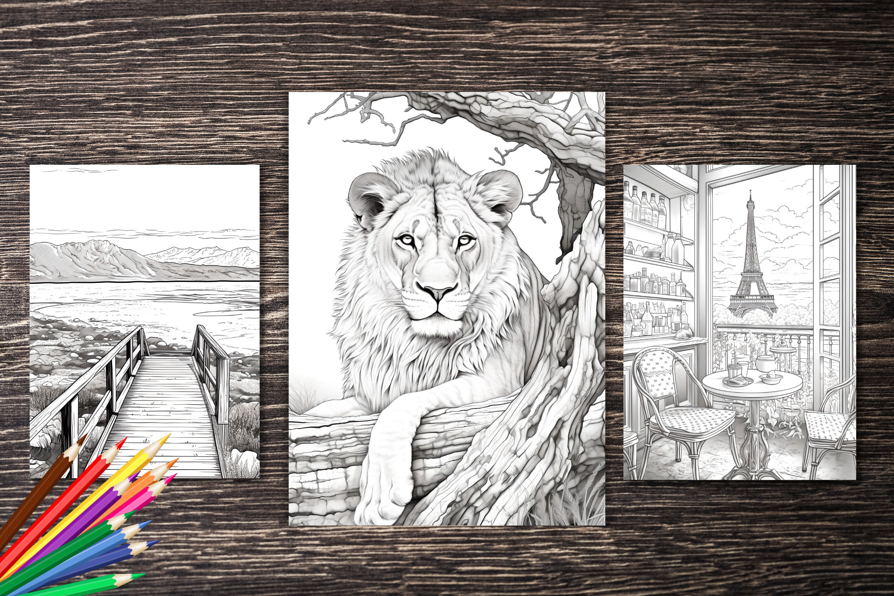 Natural Wonders: Educational Coloring Pages of Natural Monuments and ...