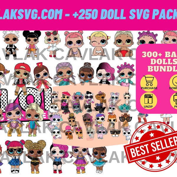 Lol Dolls Png Files - Etsy