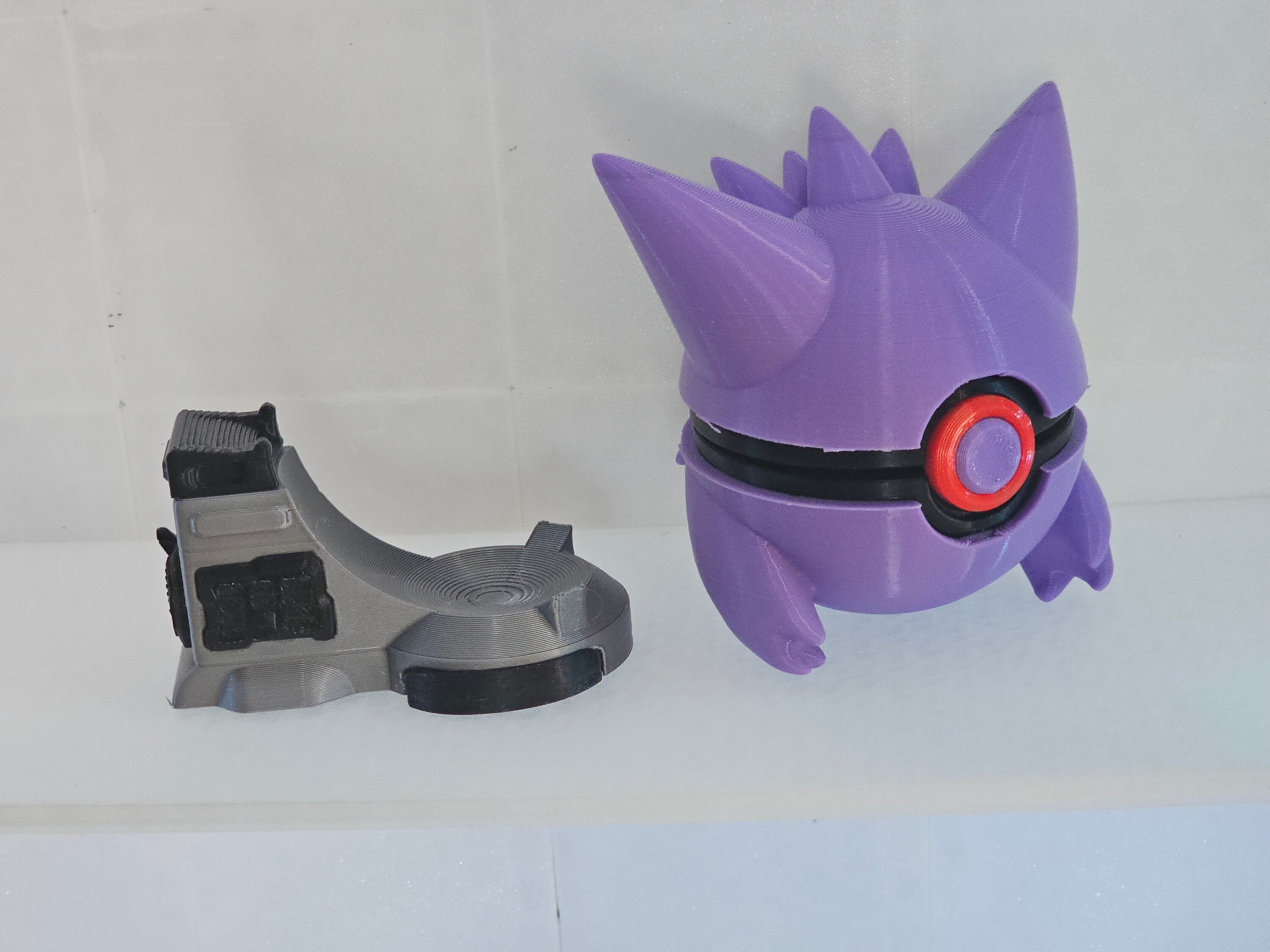 3d Gengar Pokeball W/ Mini Gengar - Etsy