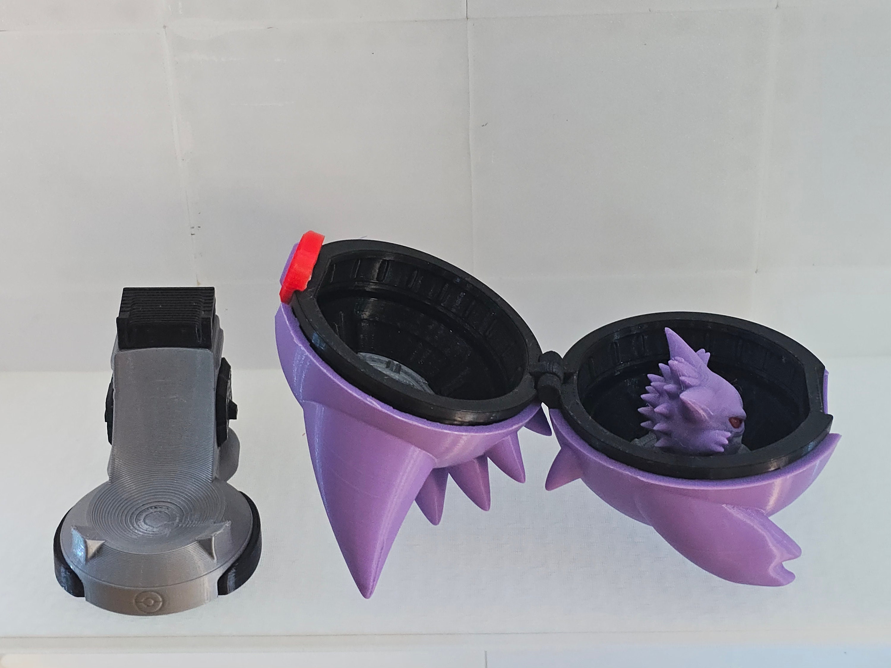 3d Gengar Pokeball W/ Mini Gengar - Etsy