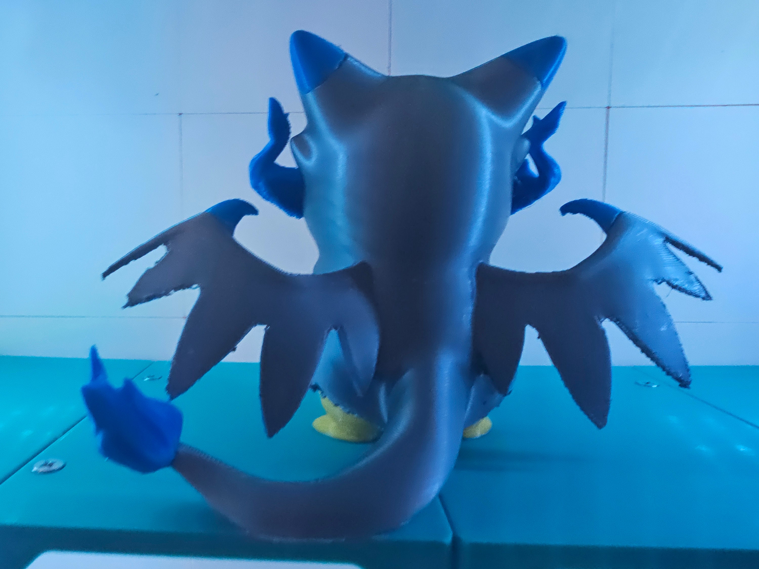 3d Printed Multi-color Pikachu Cosplay Mega Charizard - Etsy