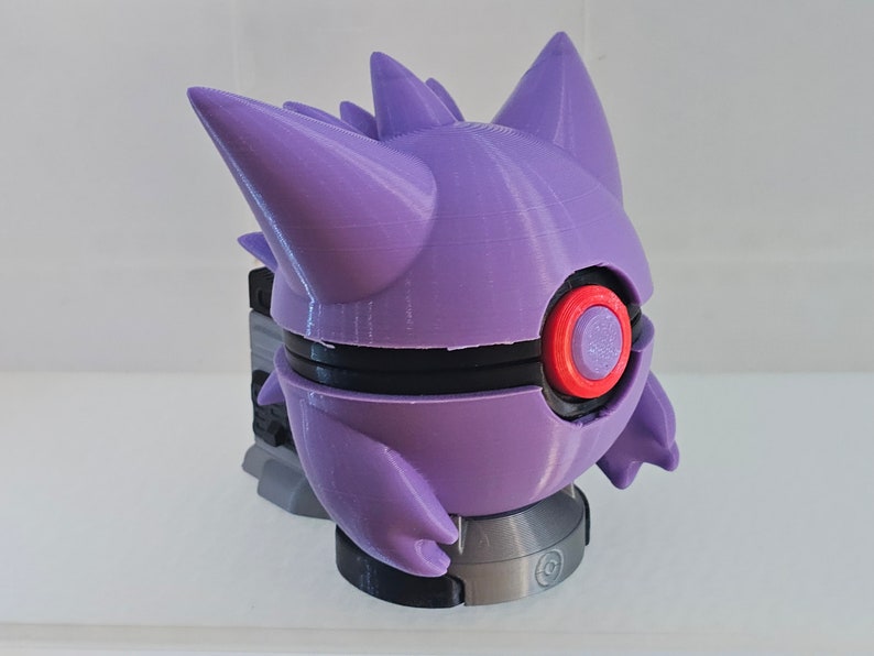 3d Gengar Pokeball W/ Mini Gengar - Etsy