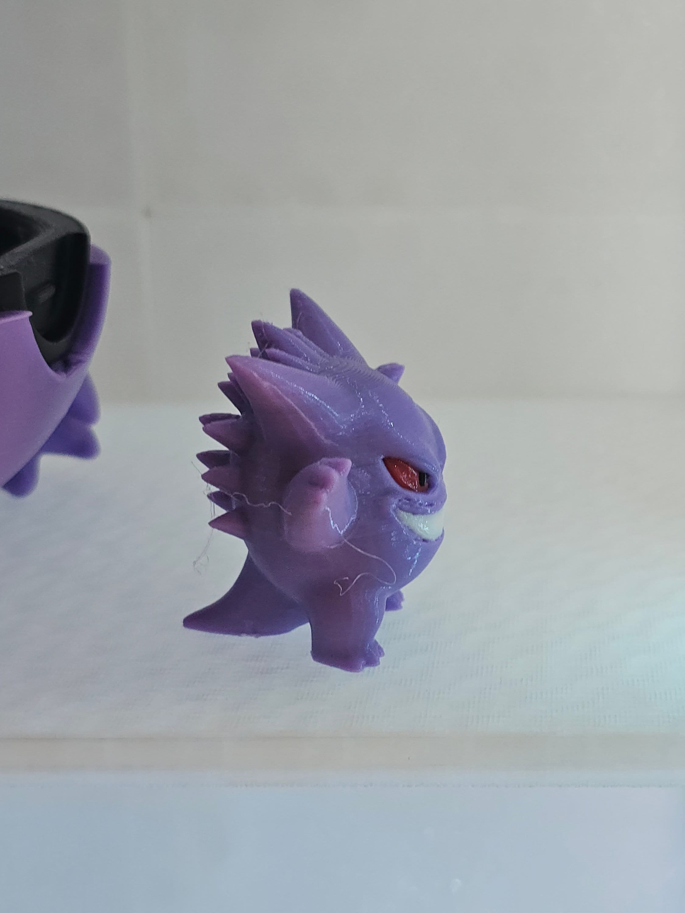 3d Gengar Pokeball W/ Mini Gengar - Etsy