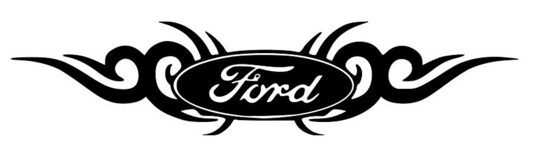 Ford Emblem With Flames - Etsy