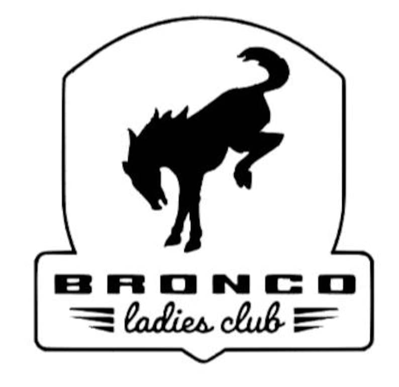 Bronco Ladies Club - Etsy