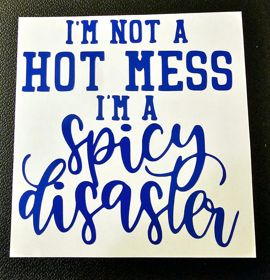 Hot Mess, Spicy Disaster - Etsy