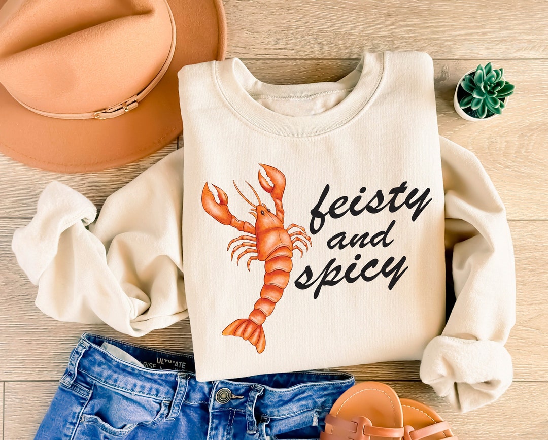 Funny Crawfish Sweatshirt, Crawfish Boil Sweatshirt, Crawfish Lover ...