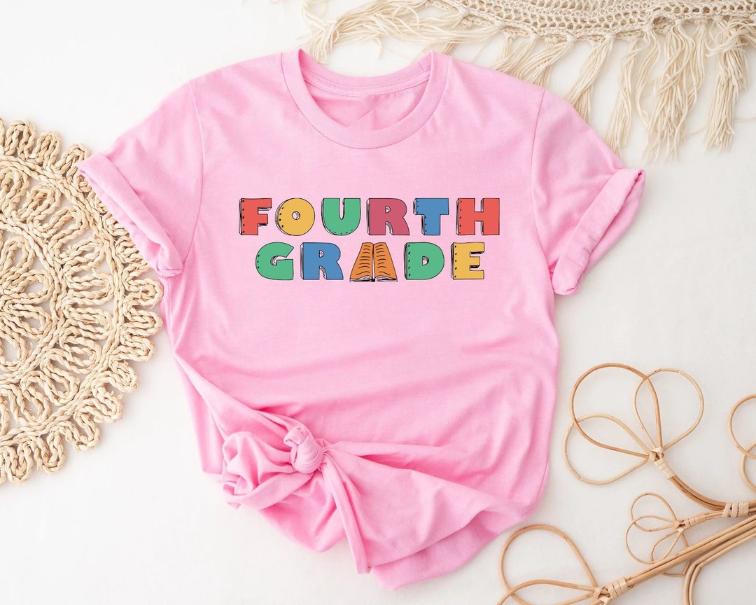 Fourth Grade Shirt, 4th Grade Team Shirt, Back to School Gift, Hello ...