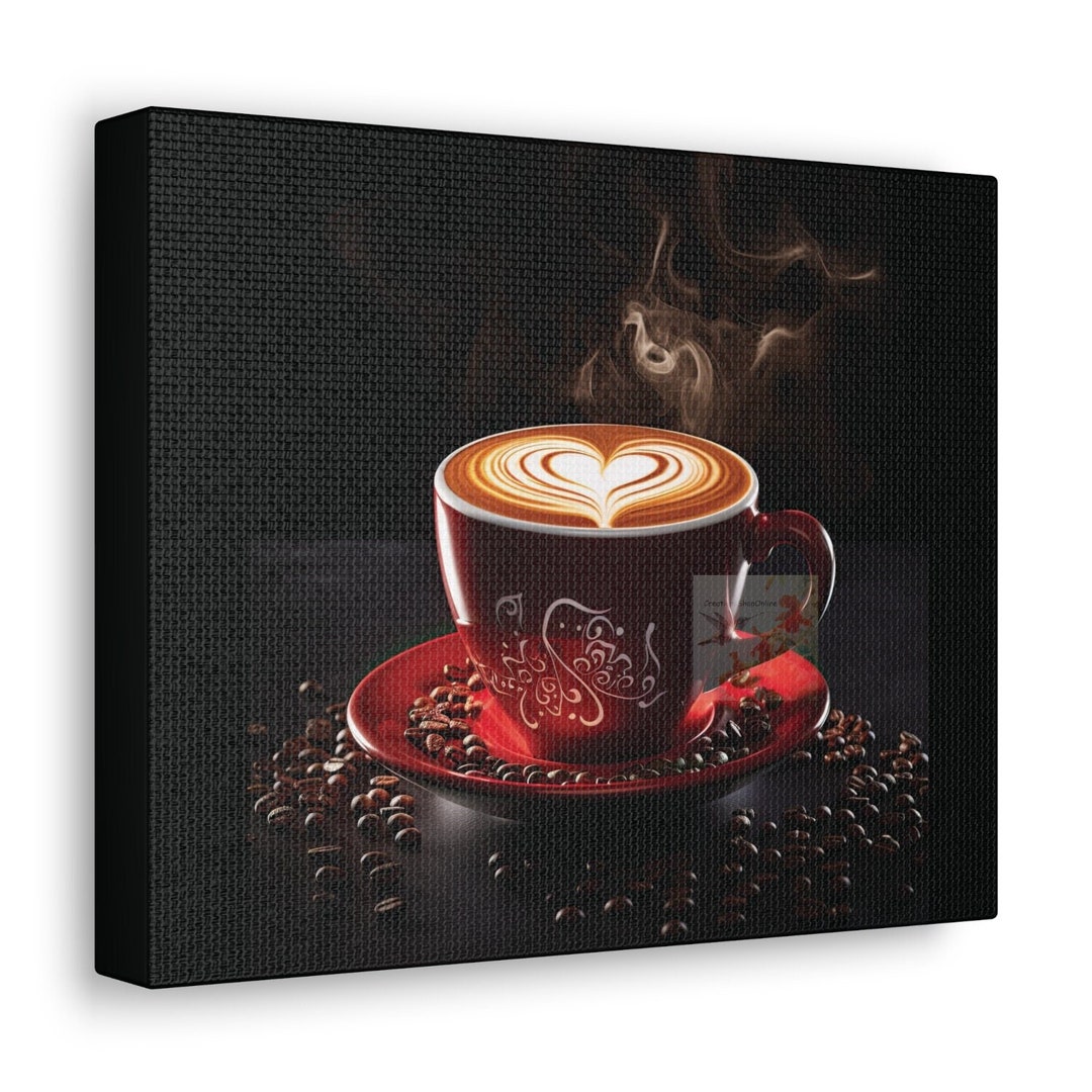 Coffee Break Canvas Design, Canvas Gallery Wraps, Canvas Wall Art ...