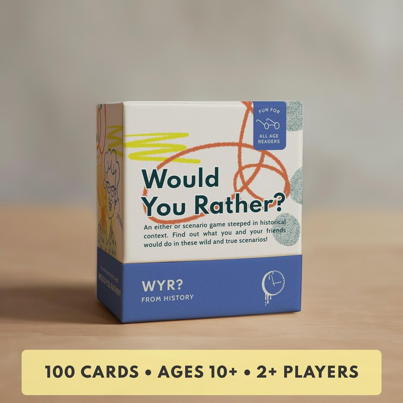 Would You Rather Game: Questions From History, 100 Would You Rather ...