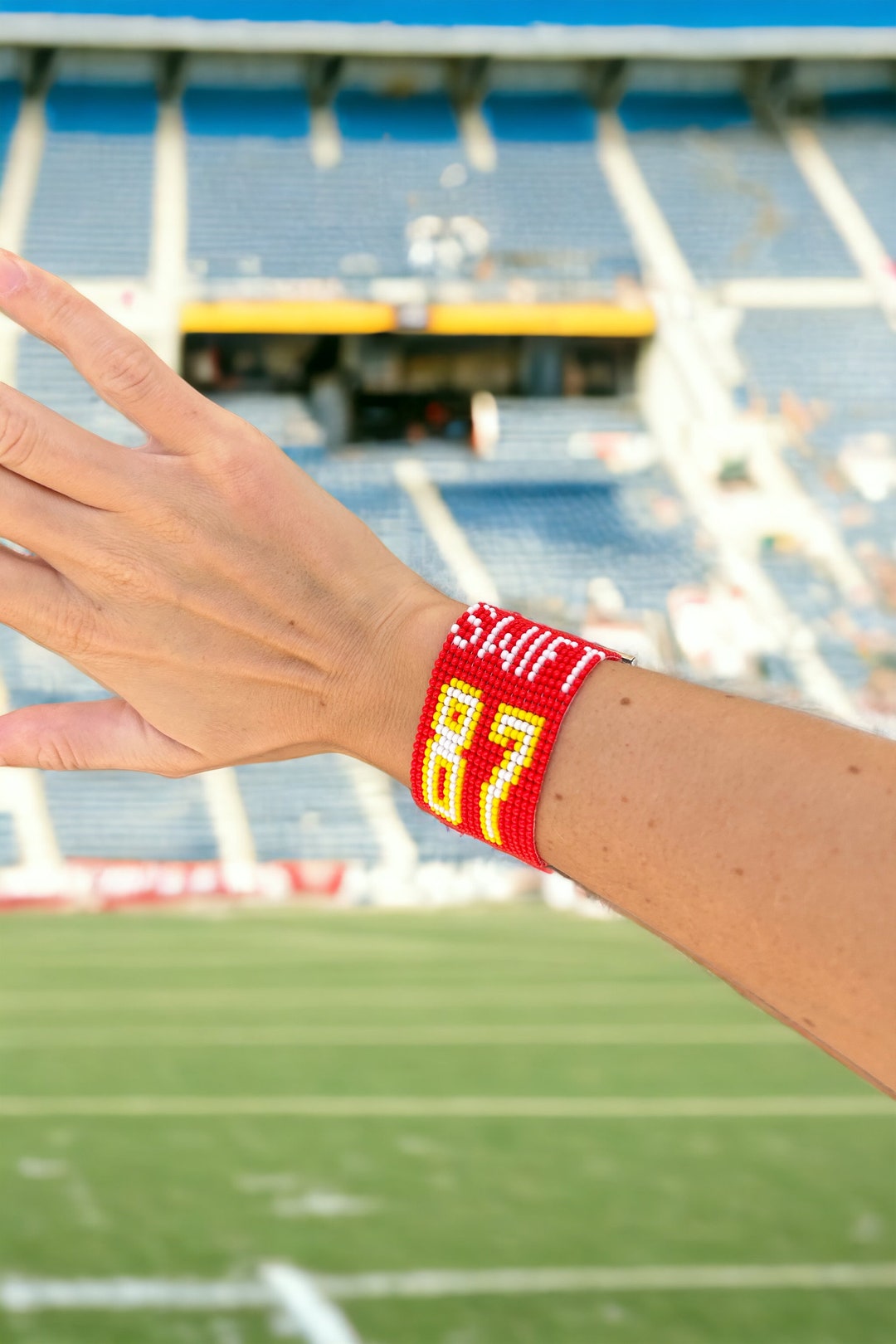 Kansas City Chiefs Logo Bracelet for Swifty Fans Unique - Etsy