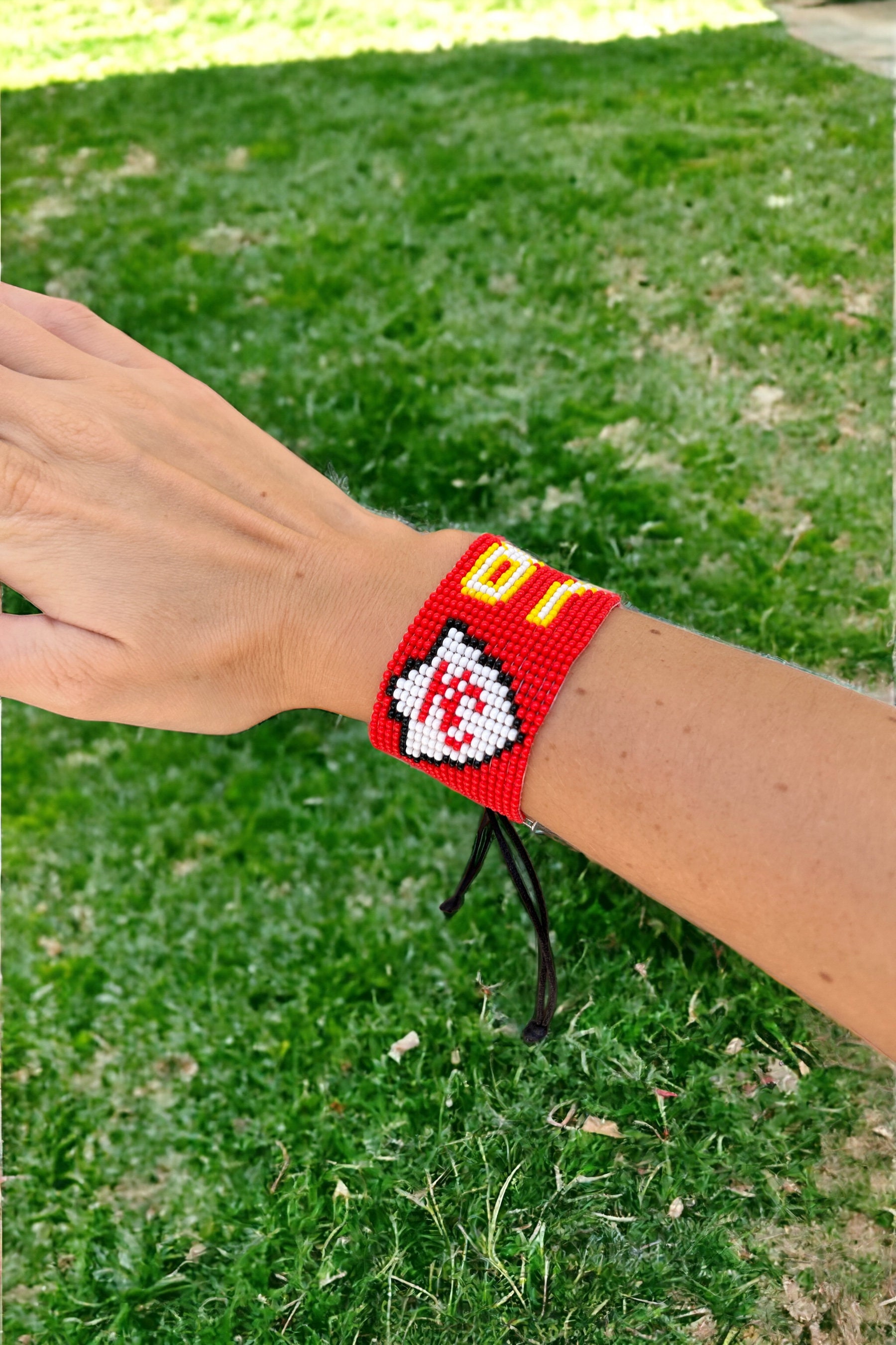 Kansas City Chiefs Logo Bracelet for Swifty Fans Unique - Etsy
