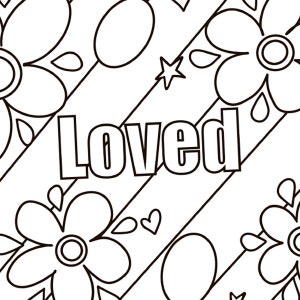 Printable Inspirational Coloring Pages Activity Sheets Digital Download ...
