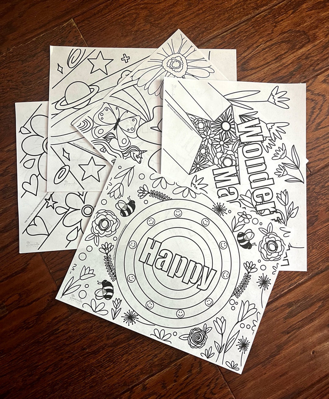Printable Inspirational Coloring Pages | Activity Sheets | Digital ...