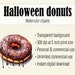 Halloween Donut Clipart, Spooky Donut PNG, Halloween Treats Clipart ...