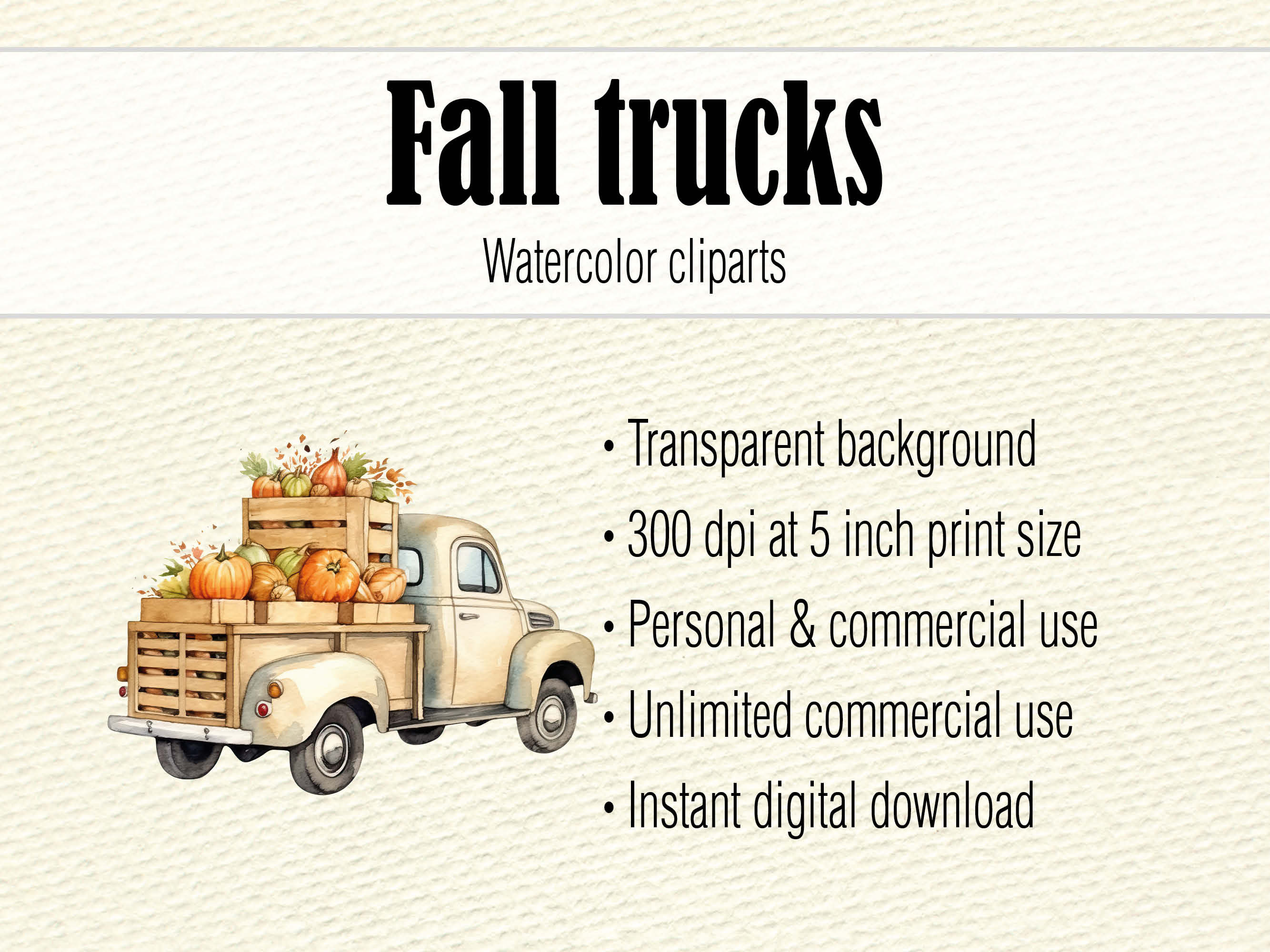 Fall Truck PNG, Pumpkin Truck Pickup Truck, Watercolor Truck, Old Truck ...