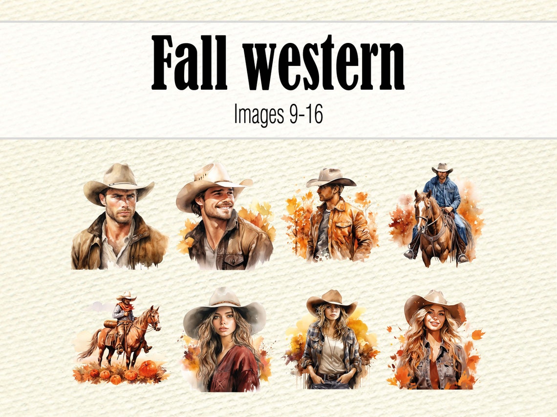Western Fall Png, Cowgirl Hat Png, Cowgirl Boots Png, Cowgirl Clipart ...