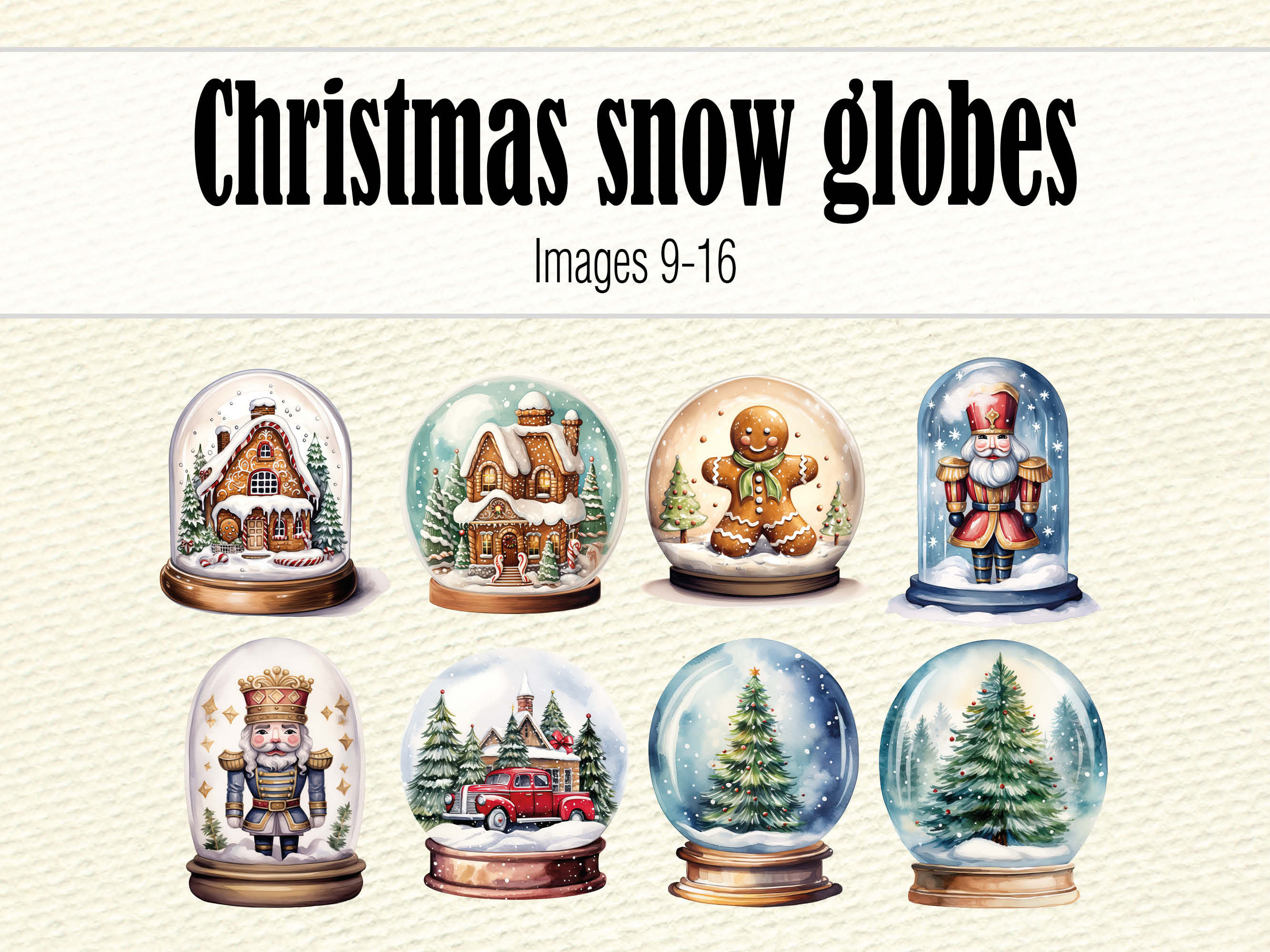 Snow Globe Christmas PNG, Snowman Snow Globe, Watercolor Christmas ...