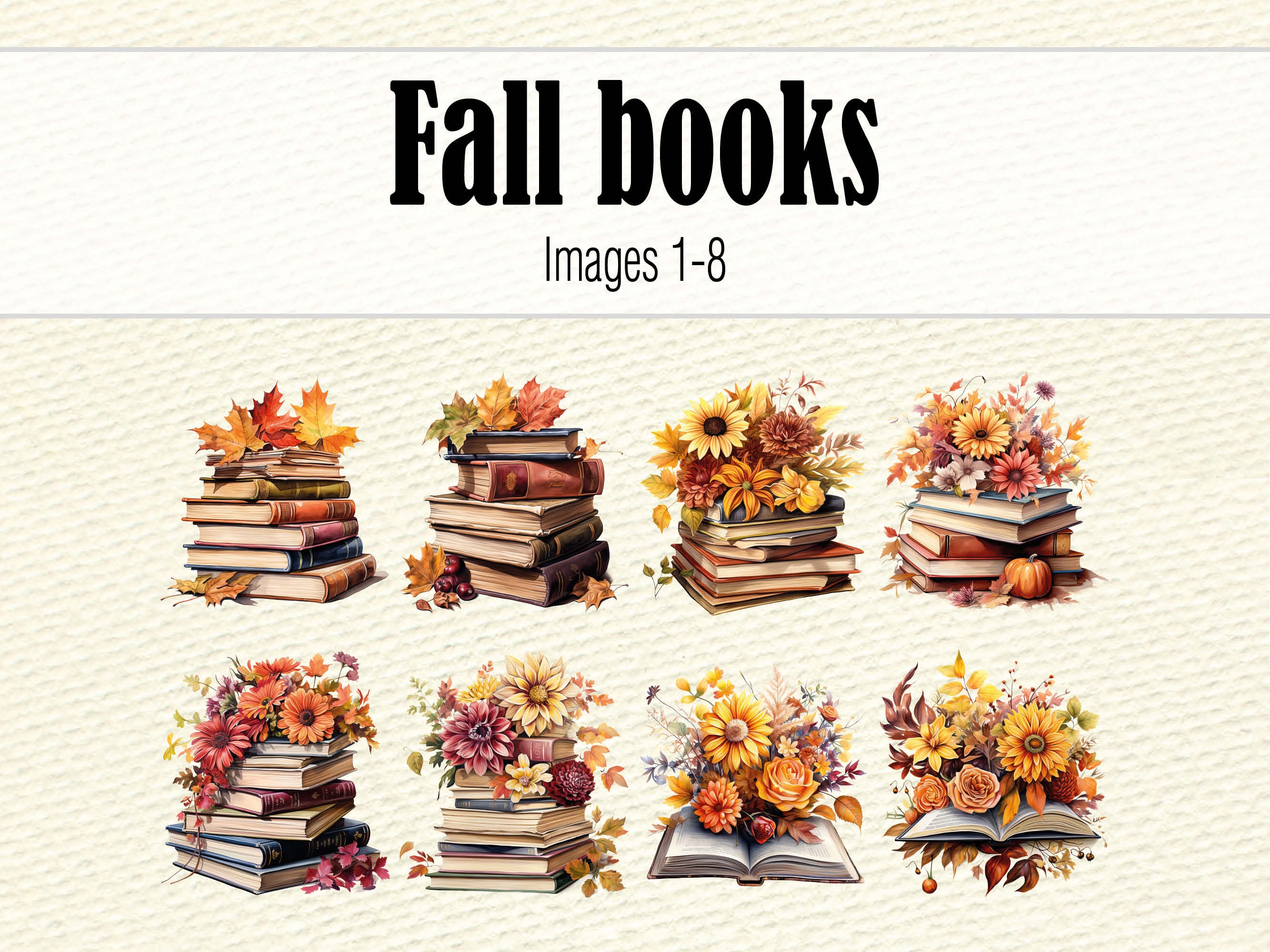 Fall Books Clipart, Watercolor Book Worm PNG, Cozy Autumn Reading Nook ...