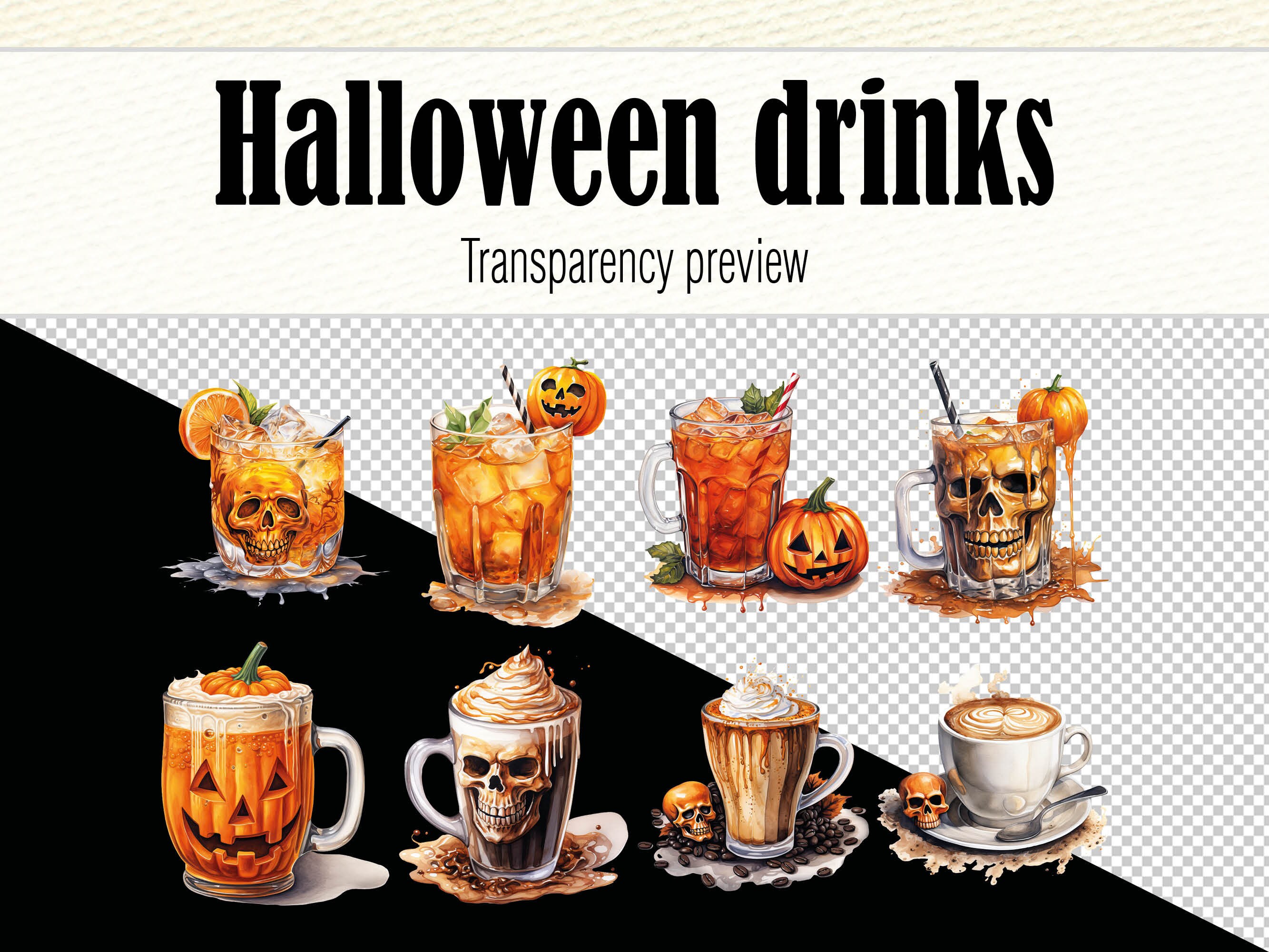 Halloween Drink Clipart Halloween Coffee Horror Coffee, Halloween Bar ...