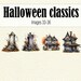 Classic Halloween Graphics, Jack O Lantern PNG Pumpkin Clipart, Witch ...