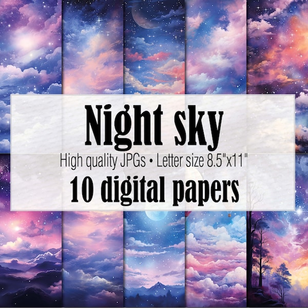 Sky Paper - Etsy