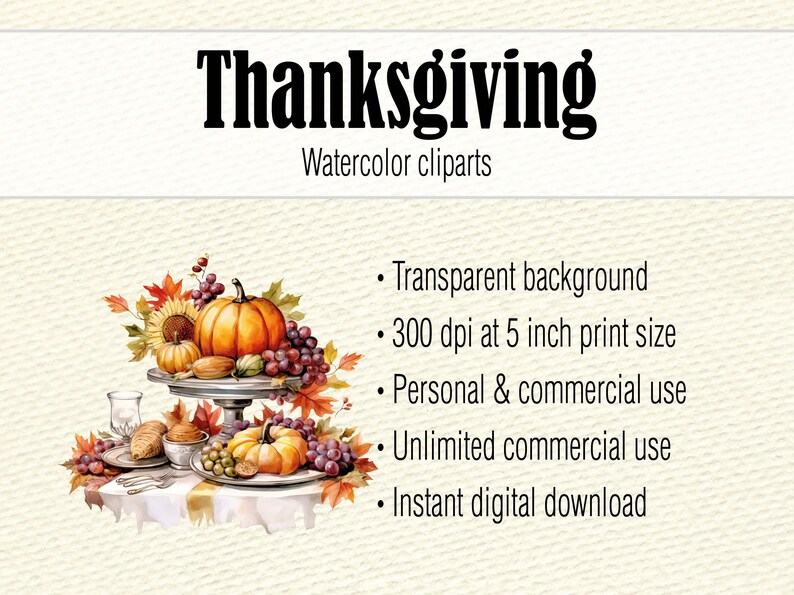 Thanksgiving Clipart, Turkey Clipart, Thanksgiving Basket Harvest ...