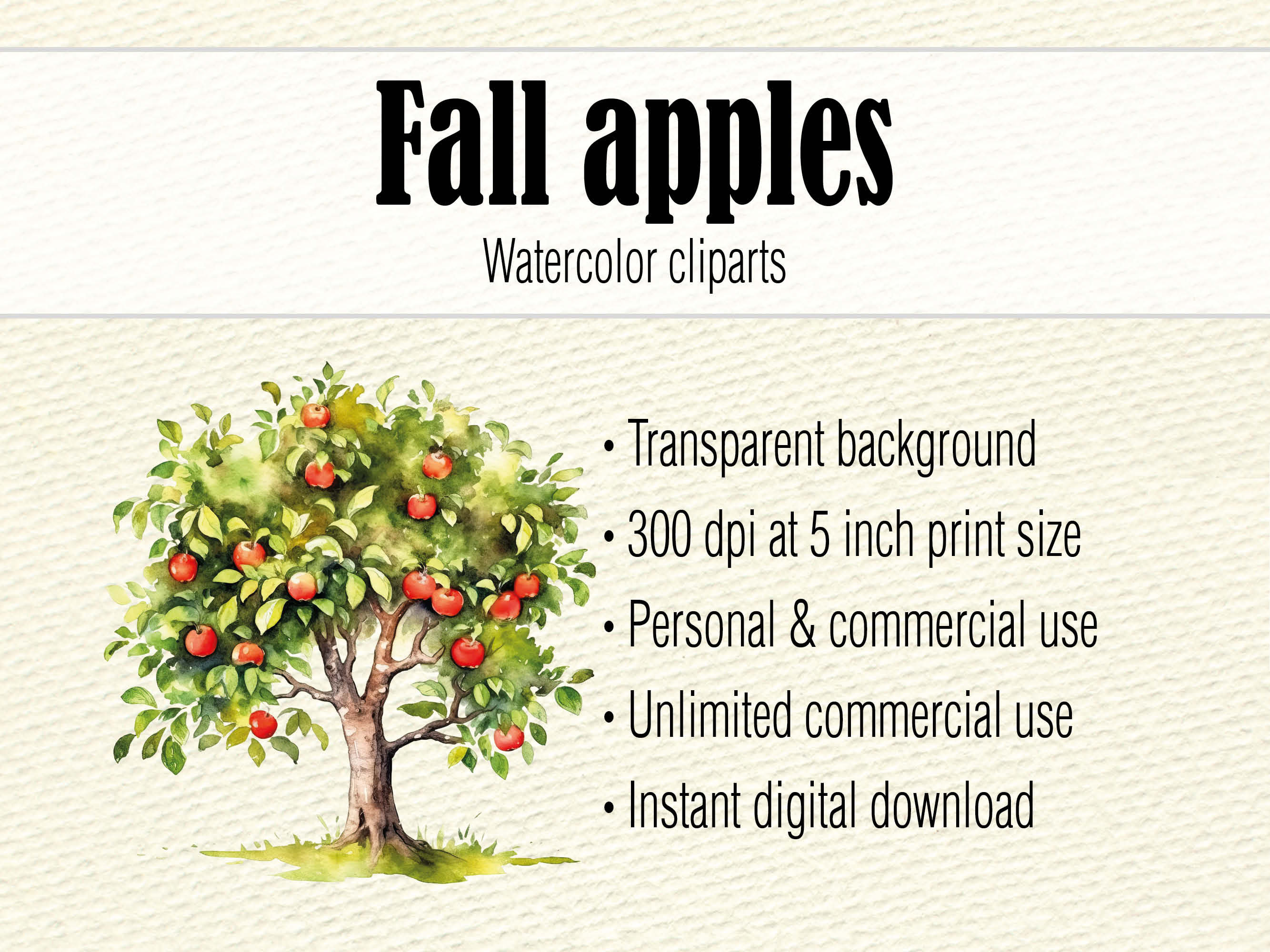 Fall Apple Clipart Apple Orchard Clipart Fall Girl Clipart - Etsy