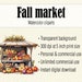 Fall Market Shop Clipart, Farmers Market PNG Storefront Clipart ...