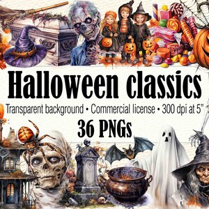 Classic Halloween Graphics, Jack O Lantern PNG Pumpkin Clipart, Witch ...