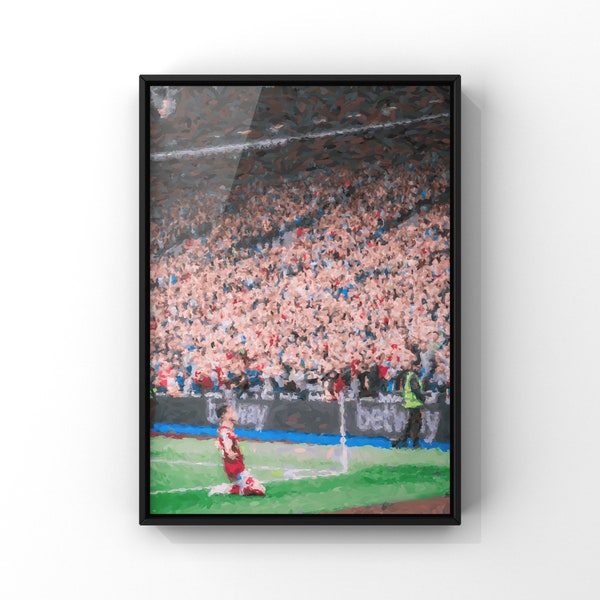 West Ham Print Framed - Etsy