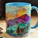 Mountain Nature Mug Nature Landscape Art Coffee Mug Nature Lover Gift ...