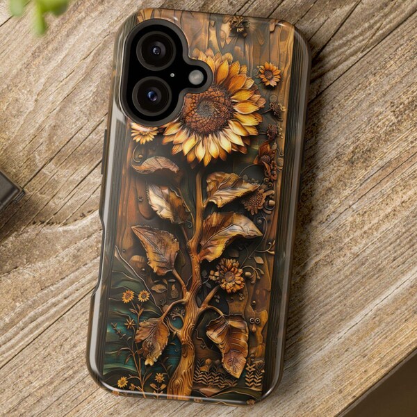 Sunflower Phone Case - Etsy