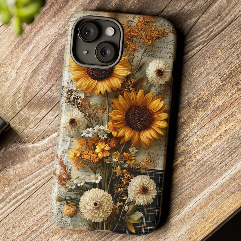Sunflower Phone Case - Etsy