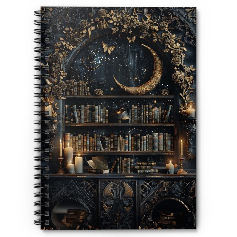 Moon Notebook - Etsy UK