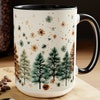 Winter Cabin Mug Cozy Cabin Coffee Mug Cabin Prints Cup 15oz Ceramic ...
