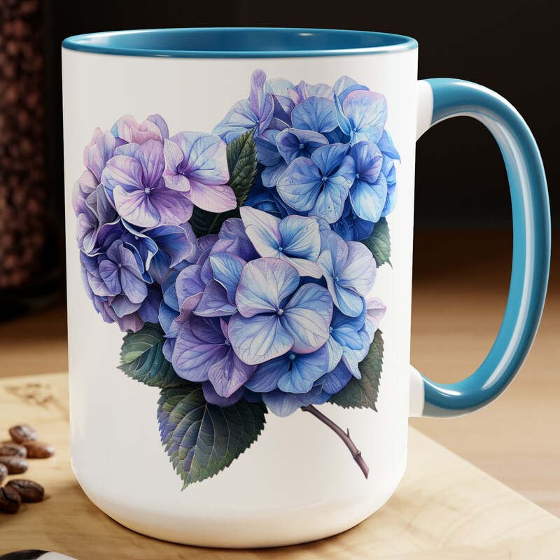 Hydrangea Tea Cup - Etsy