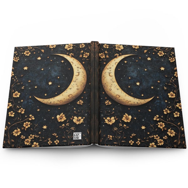 Moon Notebook - Etsy UK
