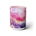 Rainbow Mug Summer Vibes Mug Abstract Cup Marble Inspired Mug Spring ...